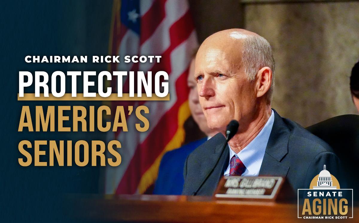 Chairman Rick Scott Introduces STOP Scam... | Senate Committee On Aging